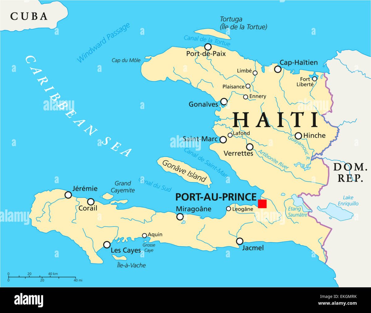 mapa-politico-de-haiti-ekgmrk - Valencia City