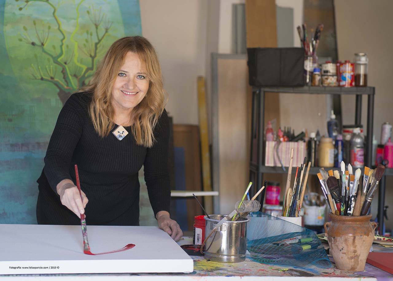 Victoria Cano expone en Galería Cuatro su nueva obra sobre la energía ...